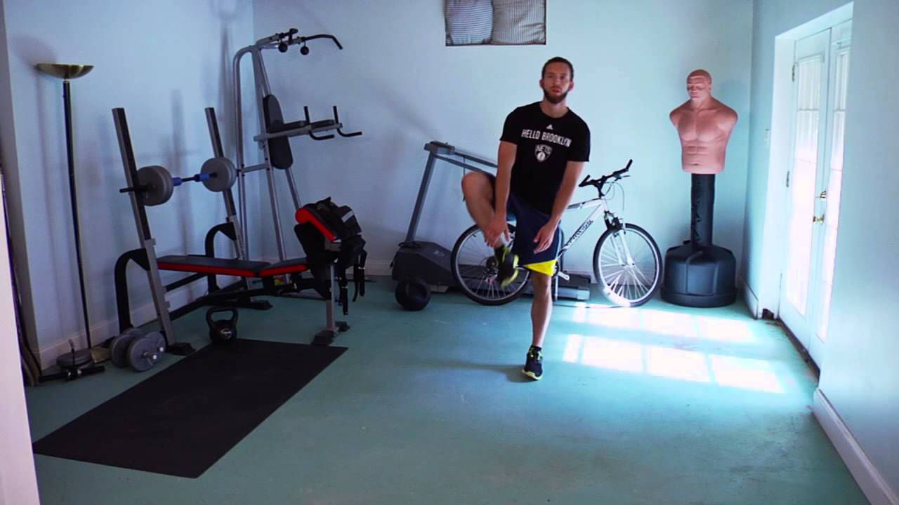 High Knee Walk External Rotation - Dynamic Stretching - Matt's Fitness ...