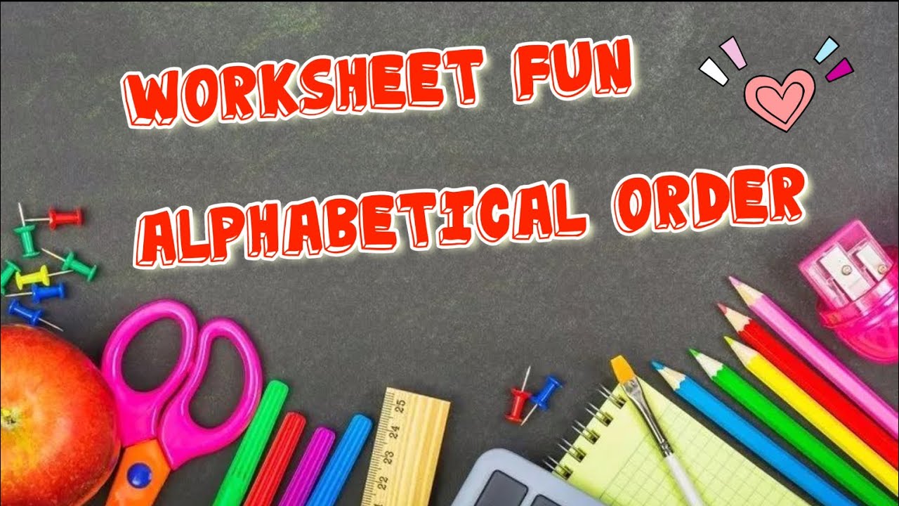 English Grammar Alphabetical Order Worksheet Worksheet Of English Grammar Alphabetical Order Worksheet Worksheet Of