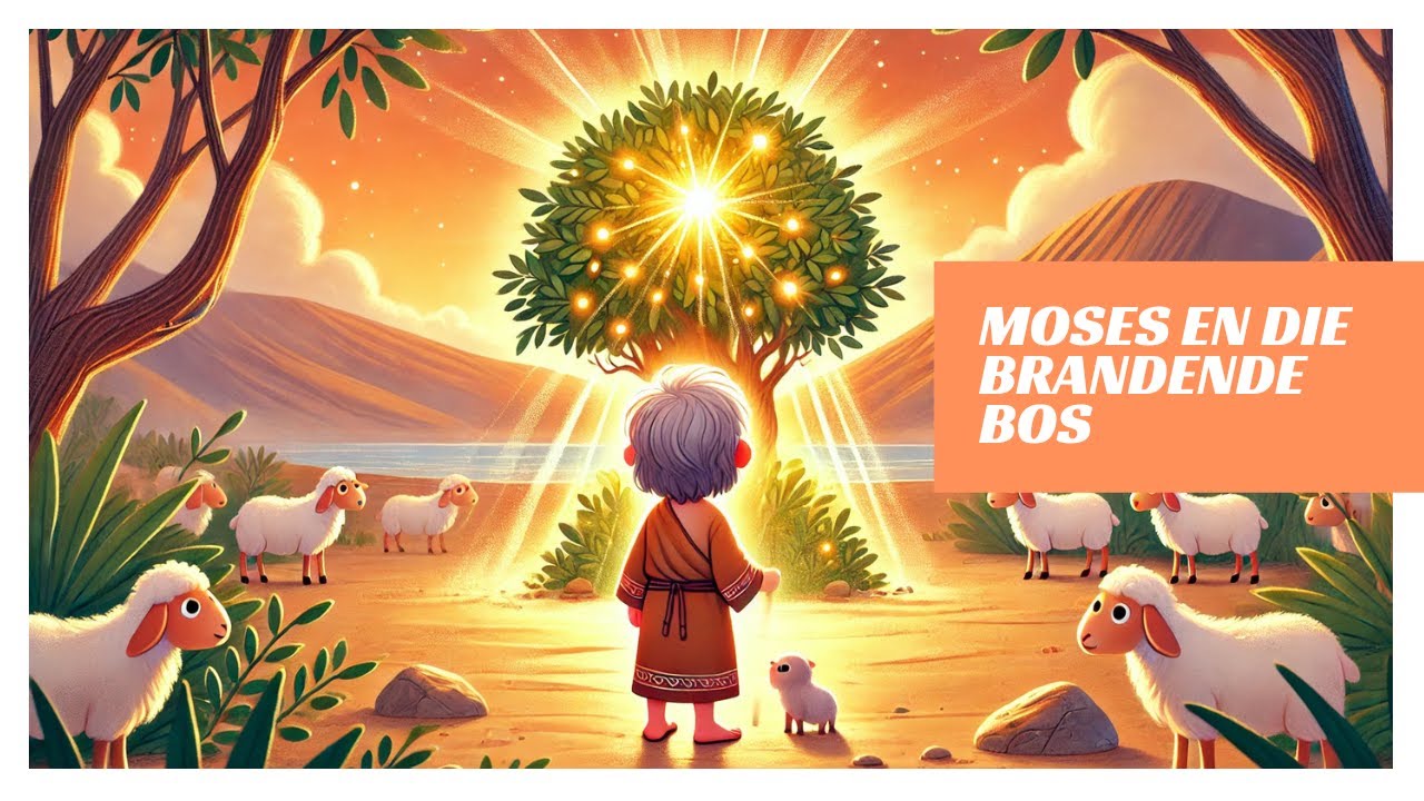 Moses en die Brandende Bos - Afrikaanse Bybelstories - YouTube