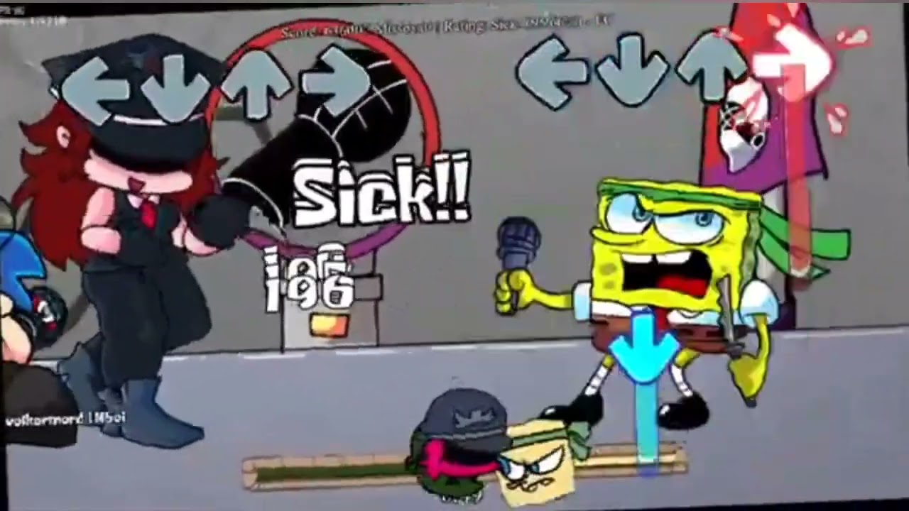 fnf spongebob parodies v3 VOLKERMORD - YouTube