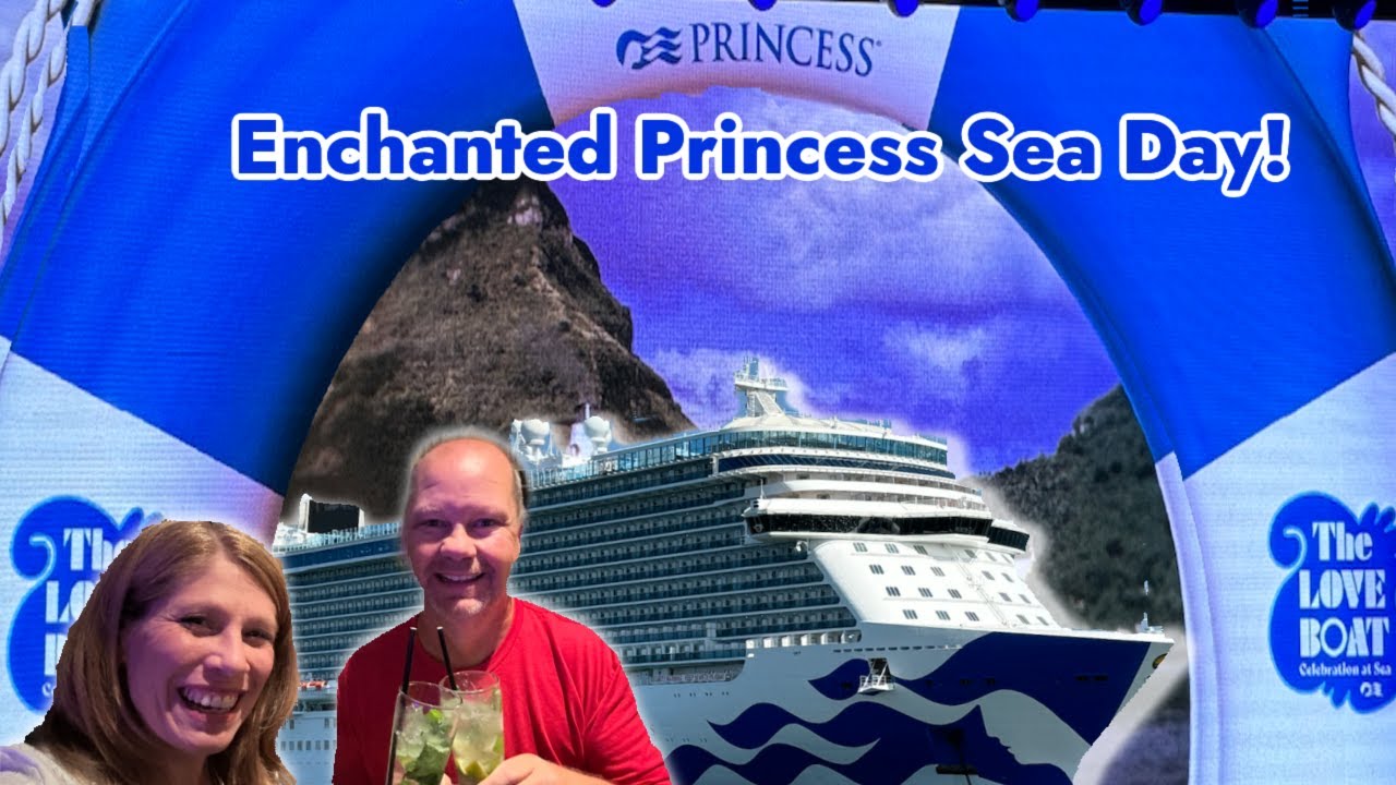Enchanted Princess Love Boat Cruise 2024 Sea Day | FOOD | Love Boat ...