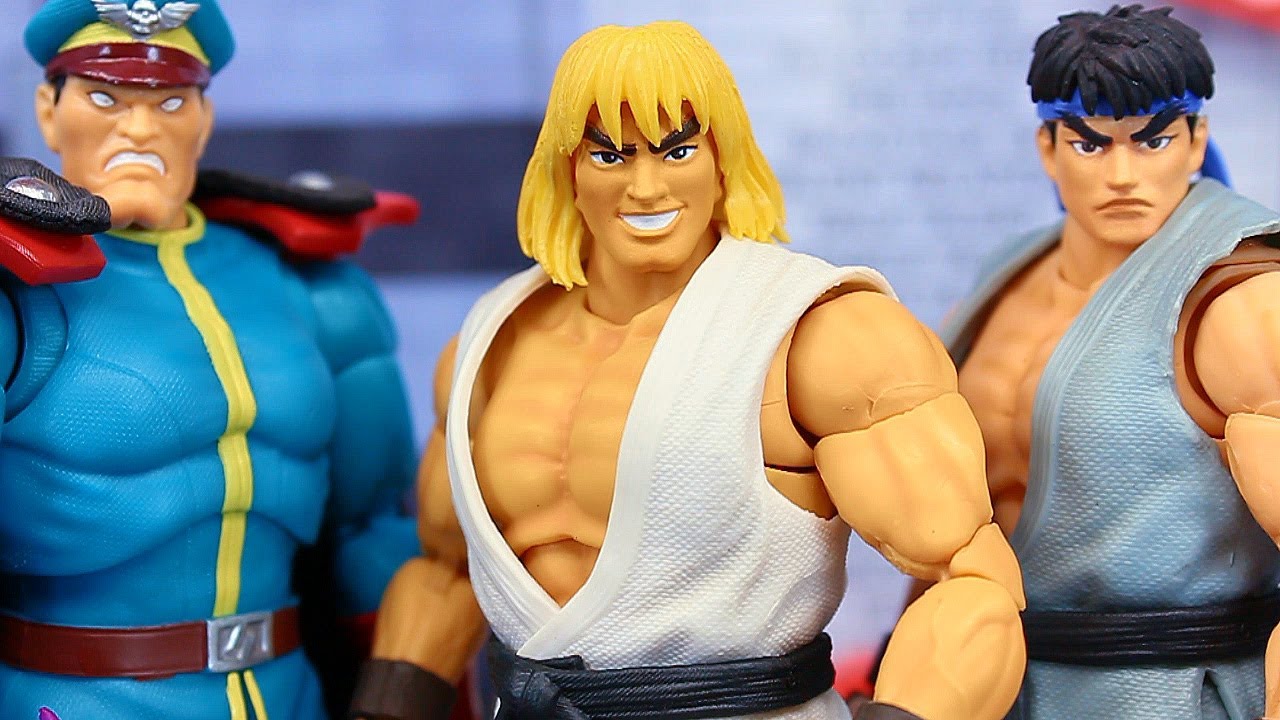 Jada Toys Ultra Street Fighter 2 Player 2 Ken Figure Review! - YouTube