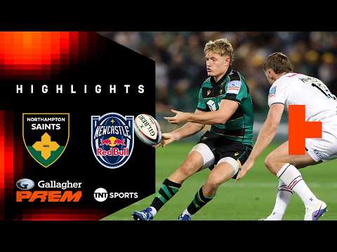 TITLE DEFENCE BEGINS! 🔥 | Northampton Saints vs Newcastle | Gallagher PREM Rugby Highlights