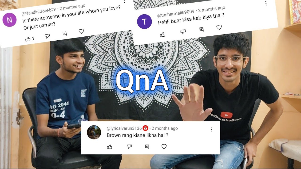 1069 Subscribers special QnA | Deepanshu Batra | Saurav Bahl - YouTube