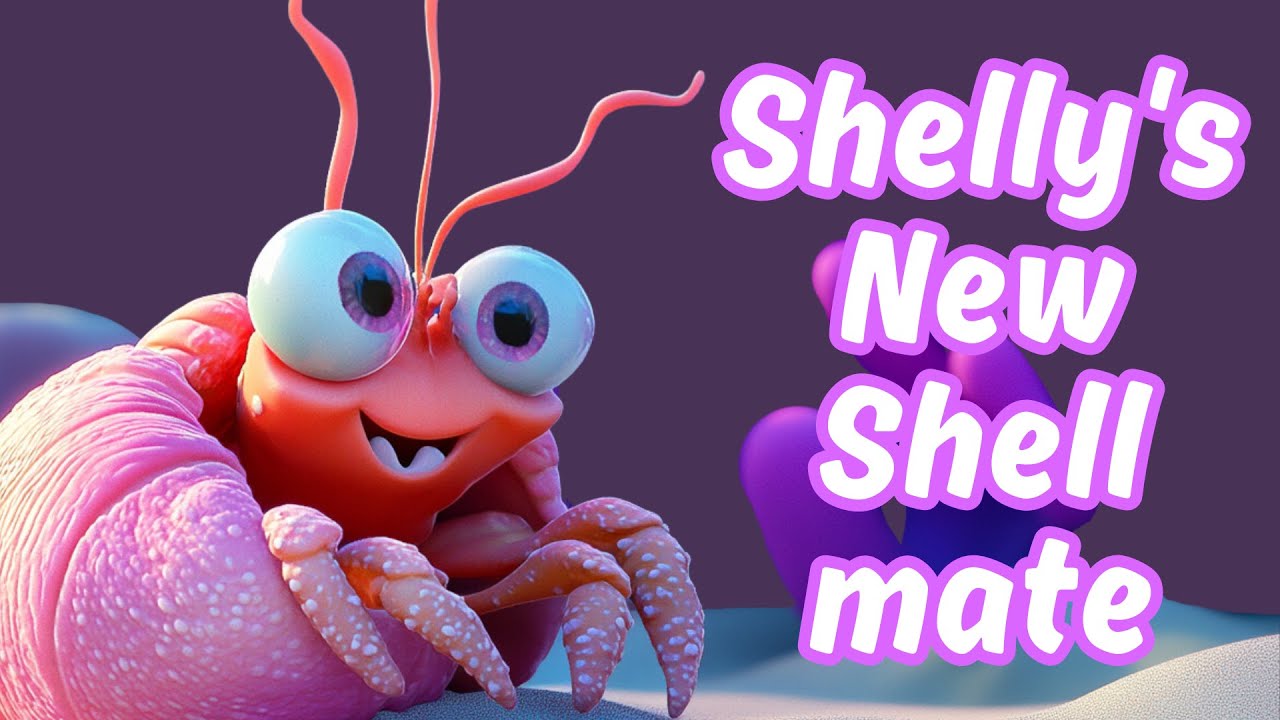 1 Hour Bedtime Story | 🌊🐚 Shelly's New Shell-mate 🐚🌊 | Relaxing Bedtime ...