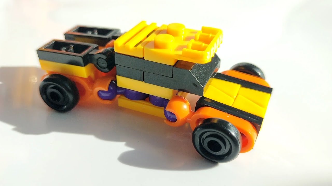 How to build this lego mini car transformer - YouTube