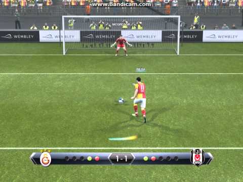 Pes 2013 penaltılar - Galatasaray vs. Beşiktaş