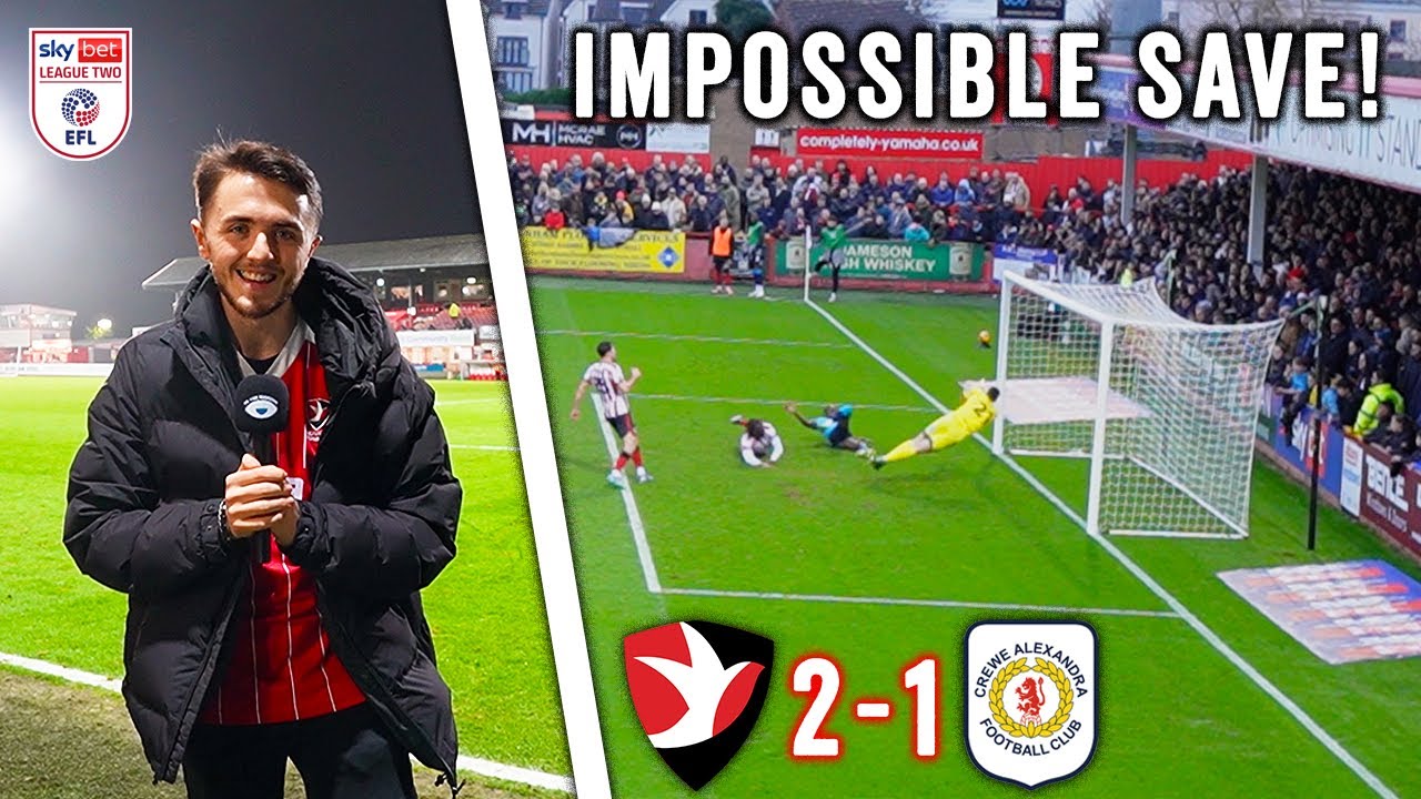 Colwill Brace & Joe Day Heroics downs Crewe! || Cheltenham Town 2-1 ...