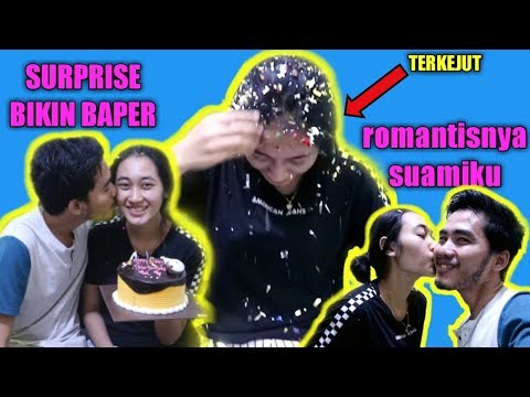 KASIH SURPRISE KE ISTRI !!  ( DUH ROMANTISNYA SUAMIKU ) BIKIN BAPER