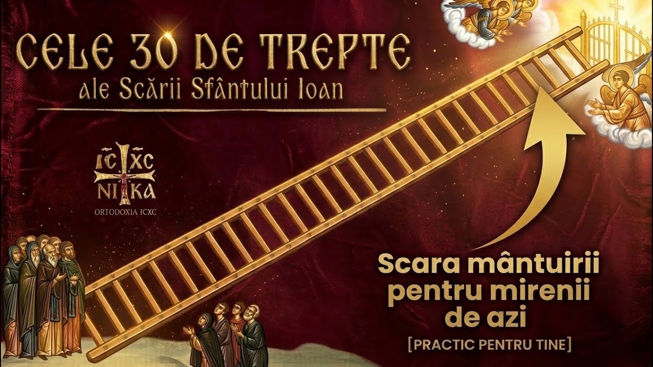 Cum ajungi în Rai: Metoda Sfântului Ioan Scărarul (30 de trepte - SCARA ...