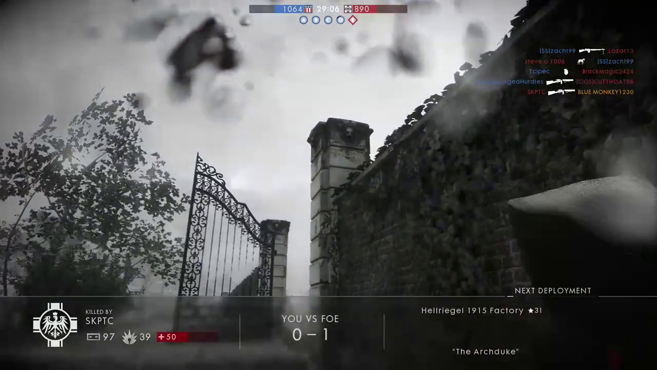 Battlefield™ 1 invisible soldier - YouTube