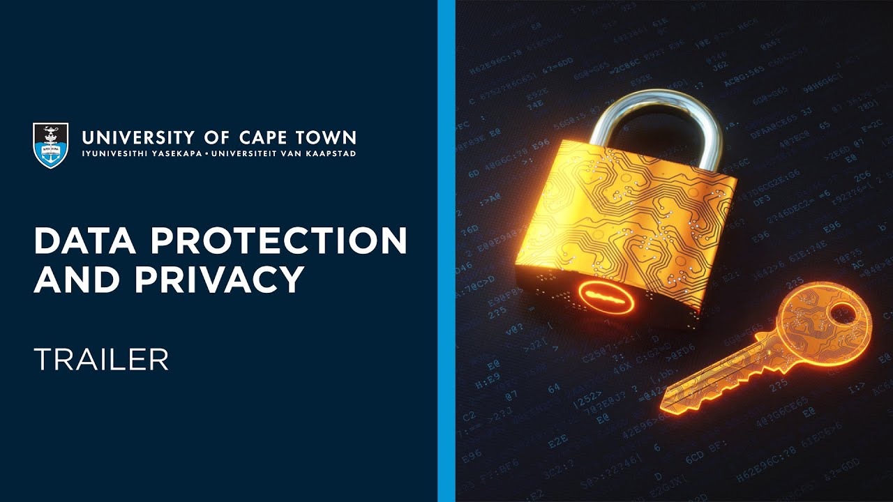 UCT Data Protection and Privacy Online Short Course | Trailer - YouTube