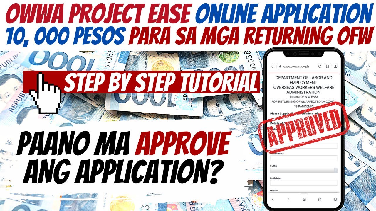 🔴10,000 PESOS APPLICATION SA OWWA PROJECT EASE PAANO MA APPROVE? PARA ...