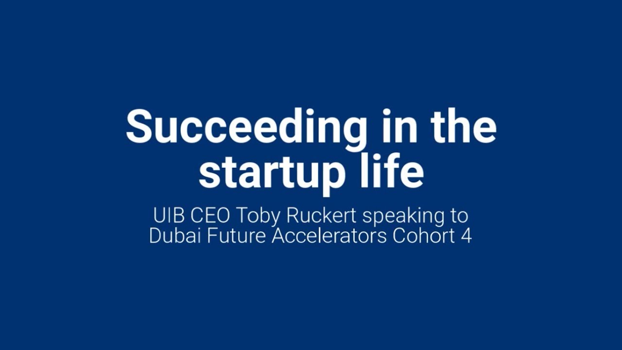 UIB CEO Toby Ruckert with DFA Cohort 4 - YouTube