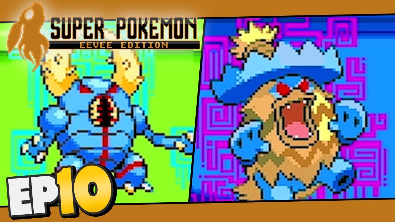 Super Pokemon Eevee Edition Part 10 NIGHT MODE ON! Fan Game Gameplay ...