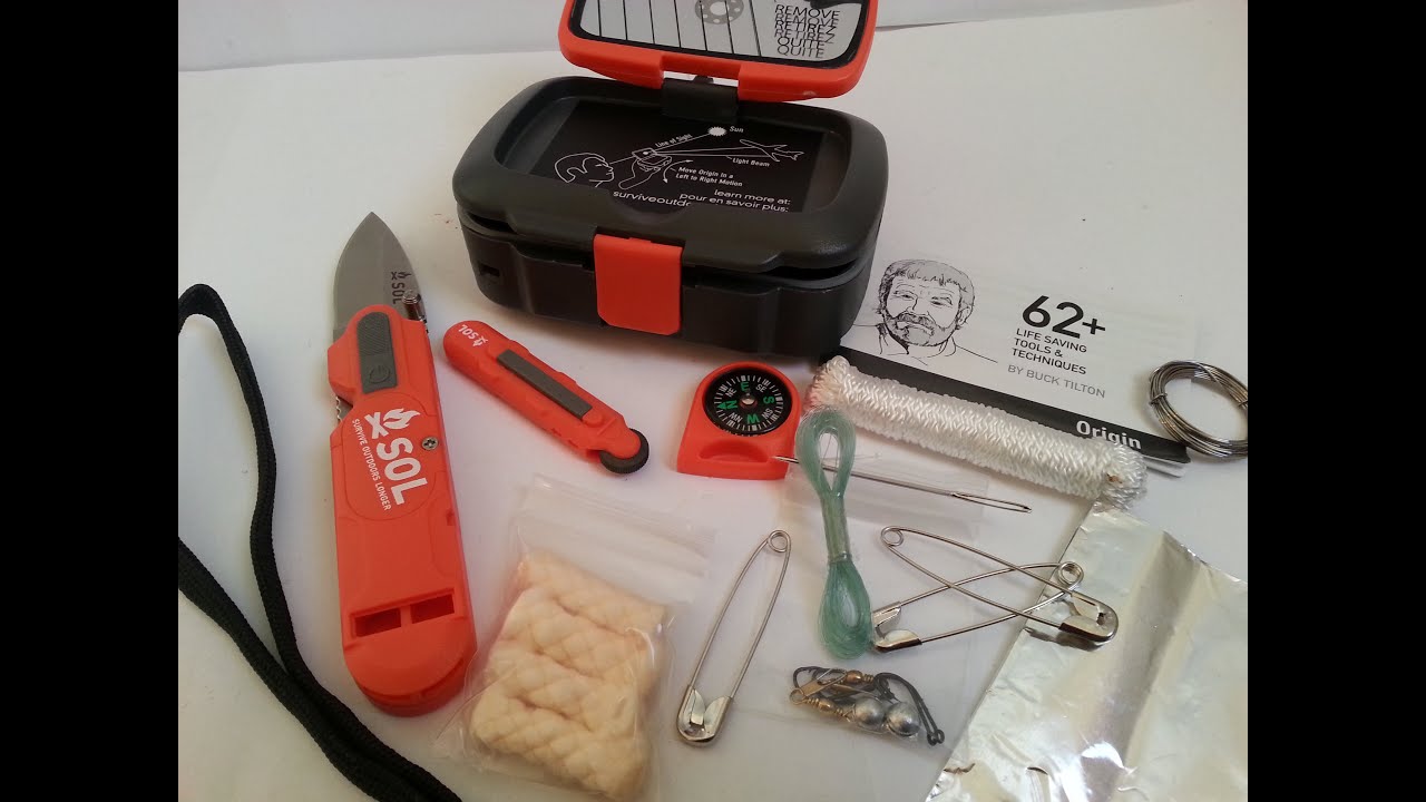 SOL Origin Survival Tool Kit, Unboxing - YouTube