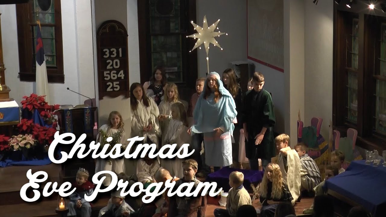 Christmas Eve Program 2019 - YouTube
