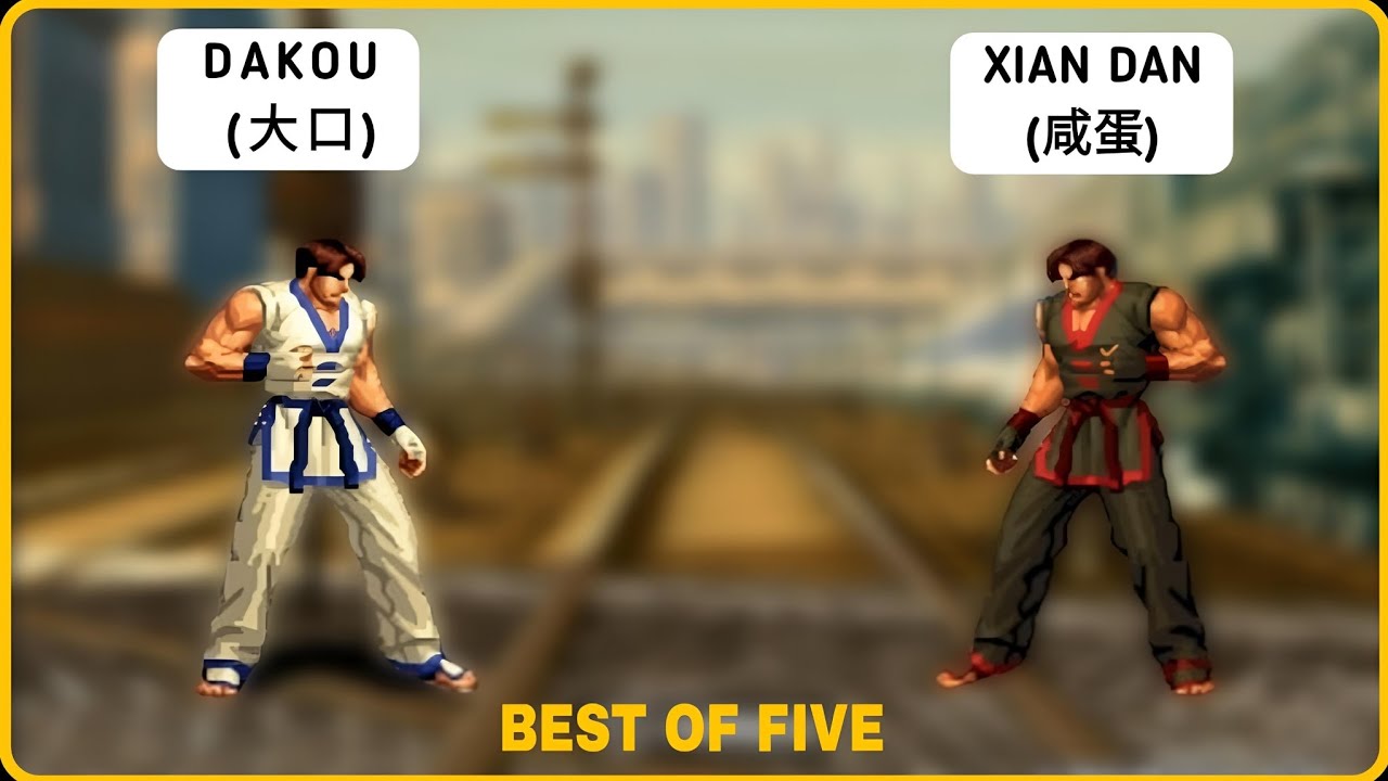 KOF 98 FT5 💥 Dakou (大口) vs Xian Dan (咸蛋) 💥 The King Of Fighters 98 ...