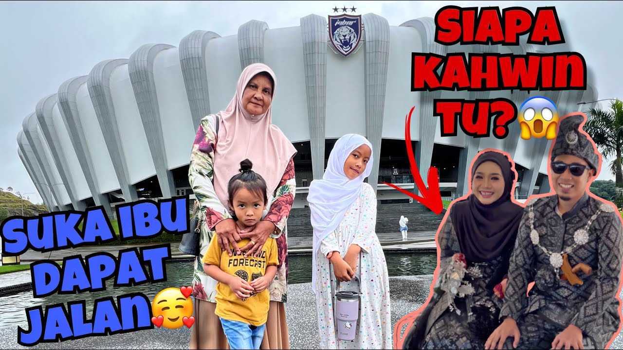 💢IJAT MEREWANG MAJLIS SIAPA TU?😱IBU SERONOK DAPAT JALAN DI JB🥰 - YouTube