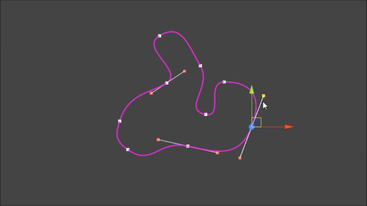 Spline Tool - Unity Editor - Create Path Demo - YouTube