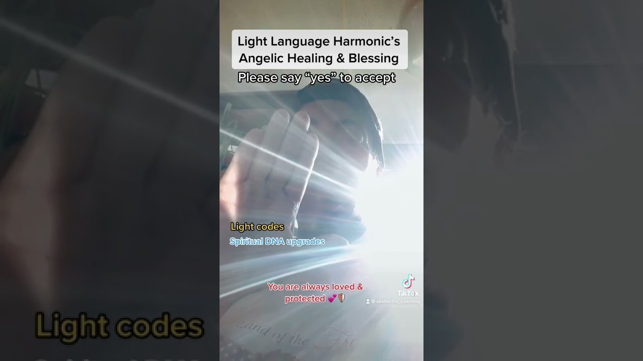 Light Language Harmonics: Angelic Healing & Blessing - YouTube