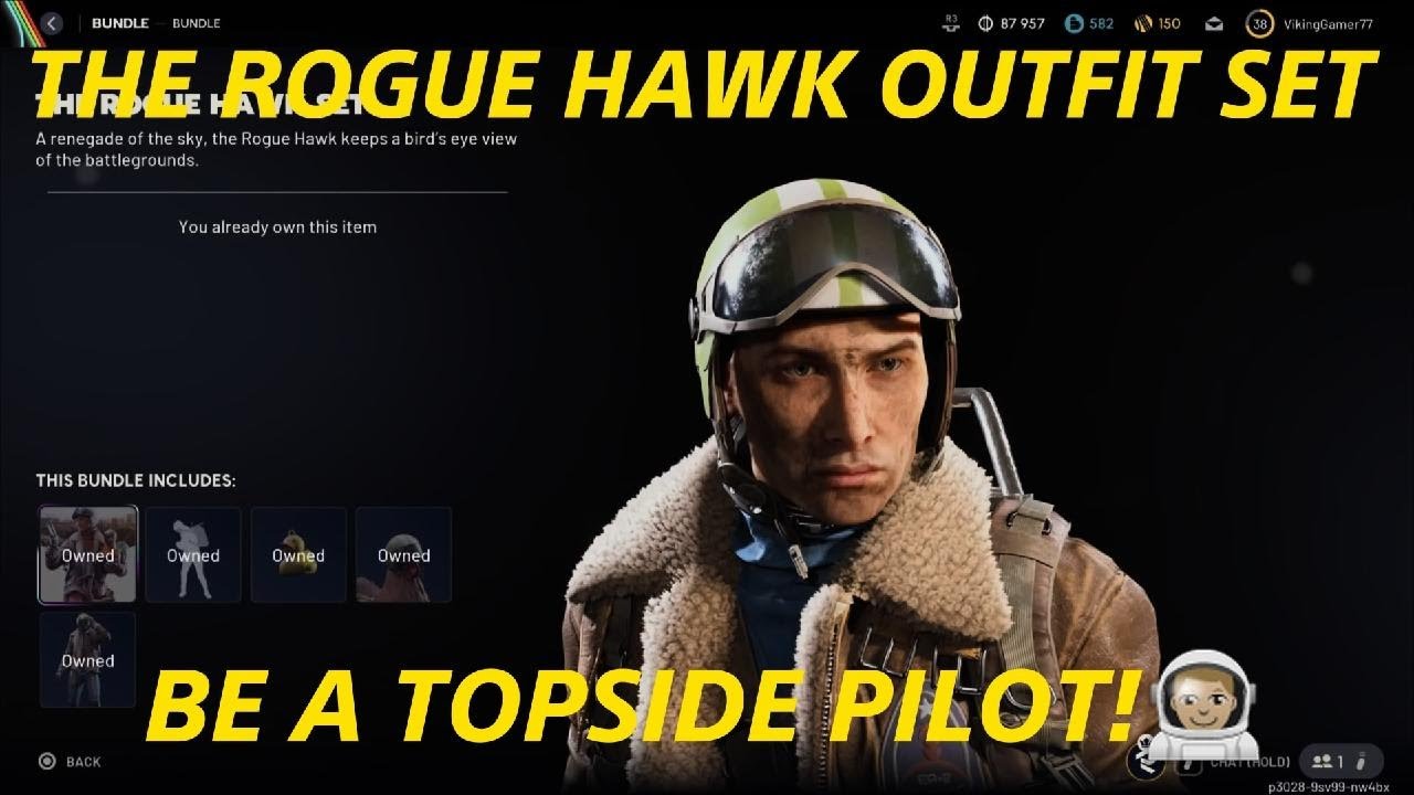 Arc Raiders: The Rogue Hawk Outfit set. - YouTube