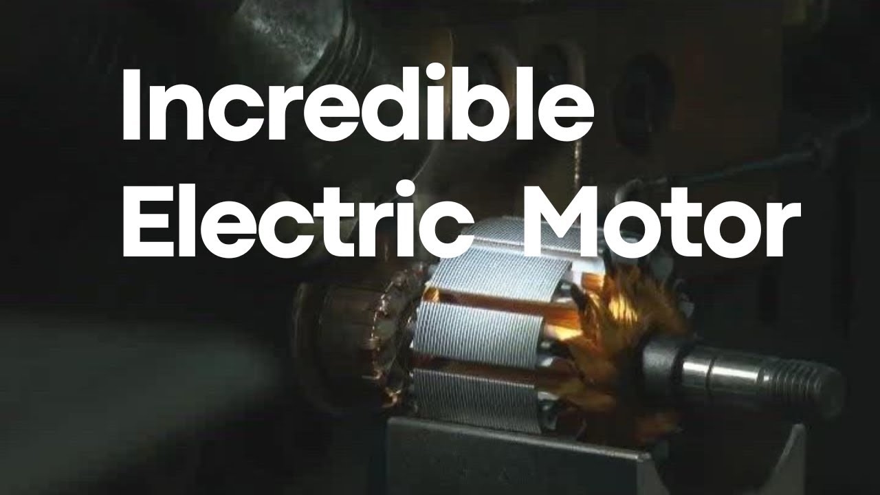Amazing process of small motor on large scale || Electric Motor ...