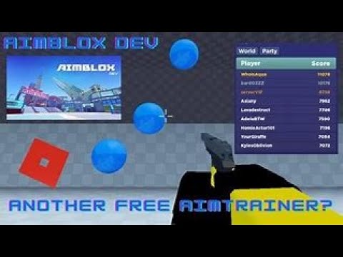 Roblox Aim Trainers - YouTube