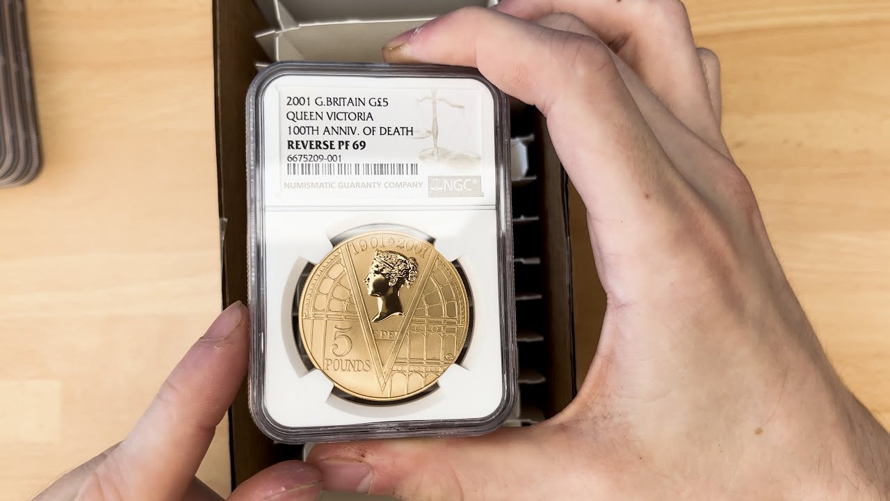 Gold Coin Unboxing From NGC!! #5 - YouTube