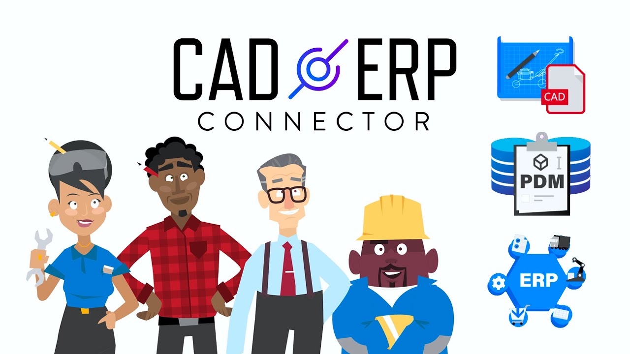 CAD-ERP Connector: Dé verbinding tussen engineering en productie - YouTube