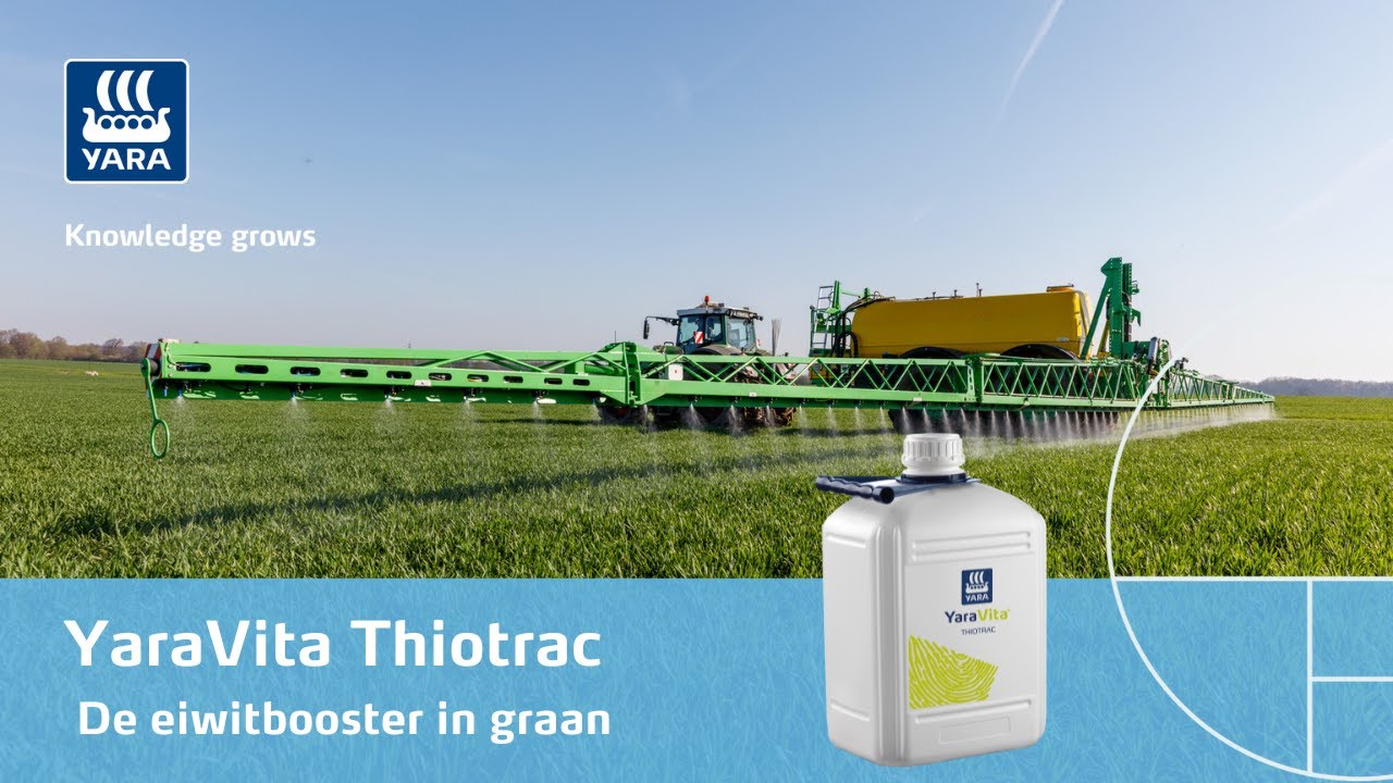 YaraVita Thiotrac | De eiwitbooster in graan - YouTube