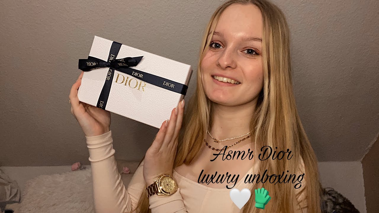 Asmr Dior luxury unboxing 🤍 - YouTube