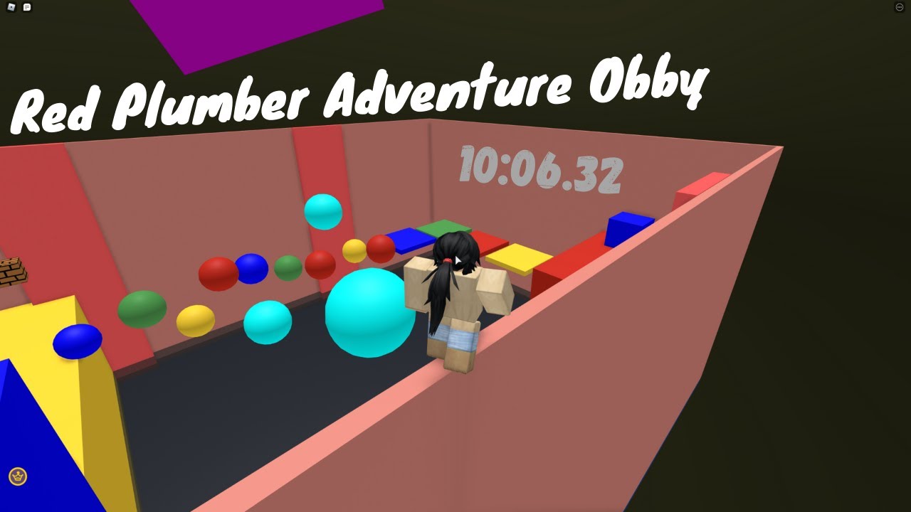 Red Plumber Adventure Obby (Any% Glitchless) in 10:06.32 - YouTube