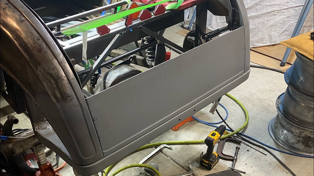 Model A rear panel complete pt3 @RAWTO1930 - YouTube