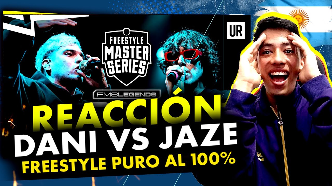 FREESTYLE PURO 100%🤩🔥JAZE vs DANI / FMS LEGENDS ARGENTINA J1 | REACCIÓN ...