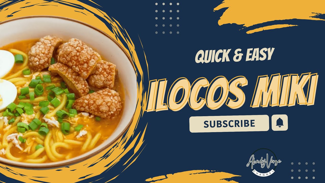 QUICK AND EASY ILOCOS MIKI RECIPE | LUTO NI AHNDY - YouTube