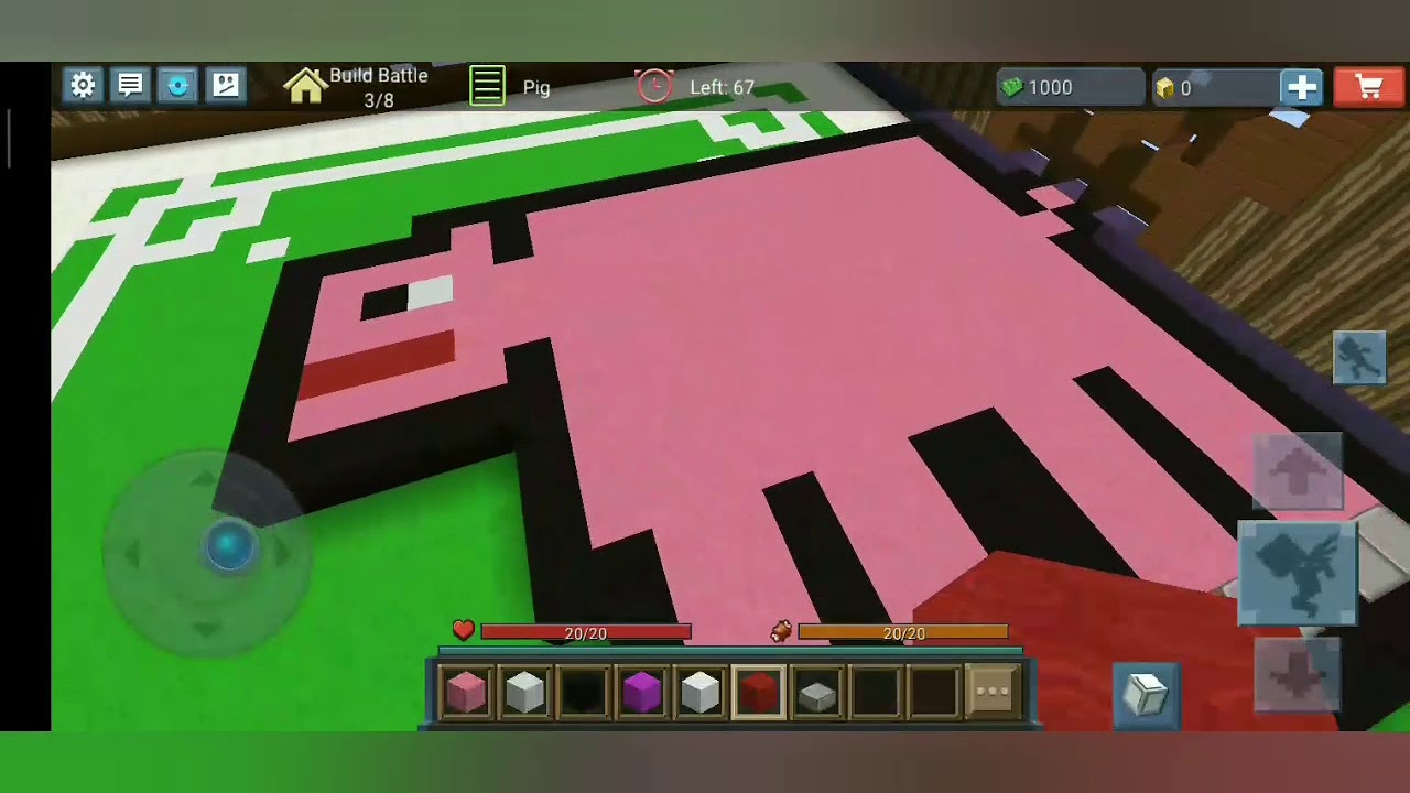Build Battle #construction pig - YouTube