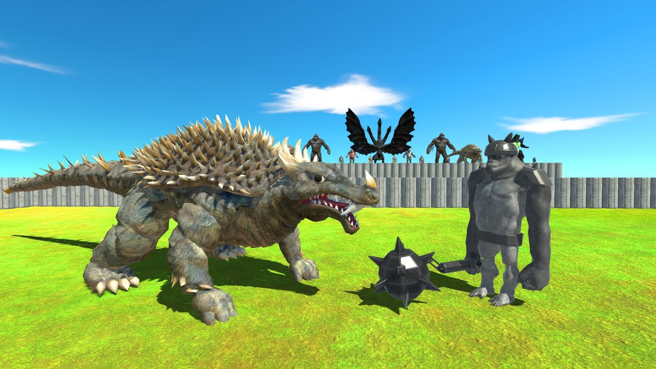 Hunger Games | Anguirus vs Mutant Primates. Who is the winner ...