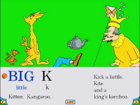 Dr. Seuss's ABC Living Books - Letter K - YouTube