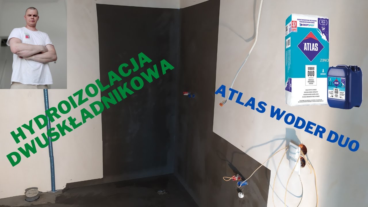 HYDROIZOLACJA DWUSKŁADNIKOWA / ATLAS WODER DUO - YouTube