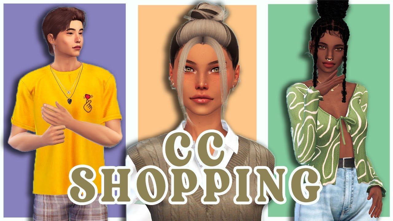 It's Time For Some Sims 4 CC Shopping + How to Download - YouTube