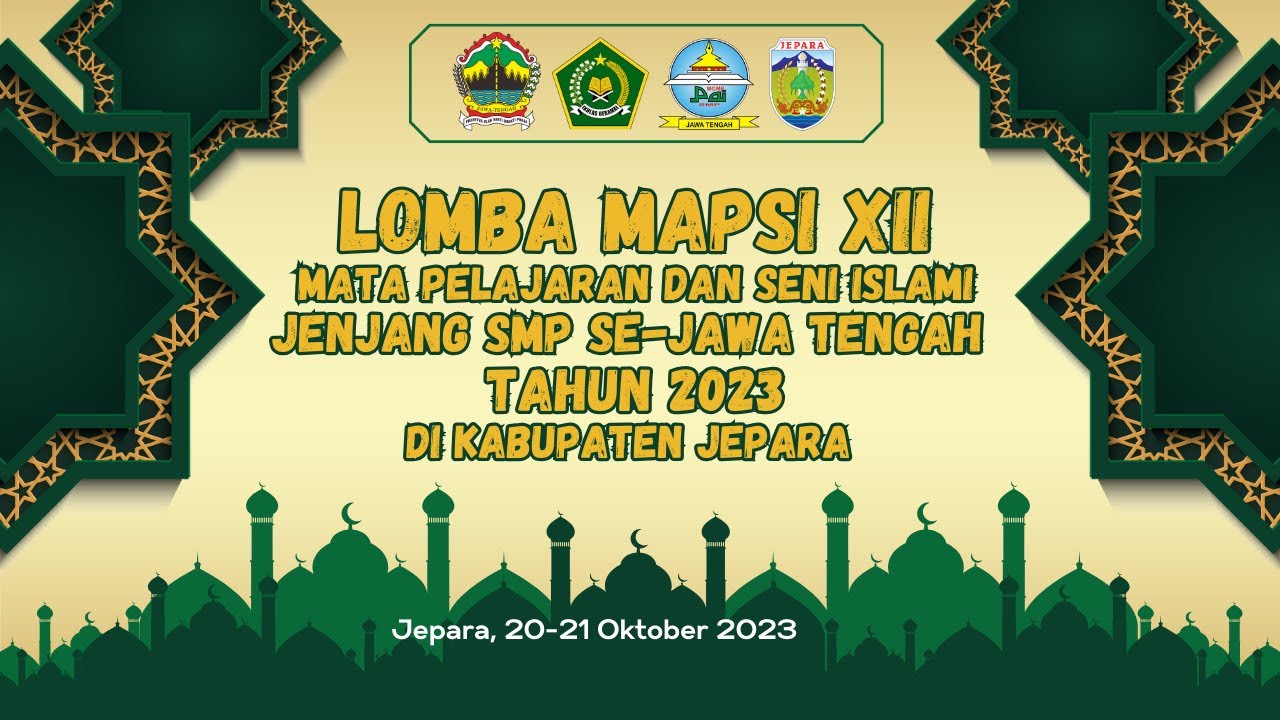 LOMBA MAPSI XII JENJANG SMP JATENG TAHUN 2023 DI JEPARA - PART 3 - YouTube