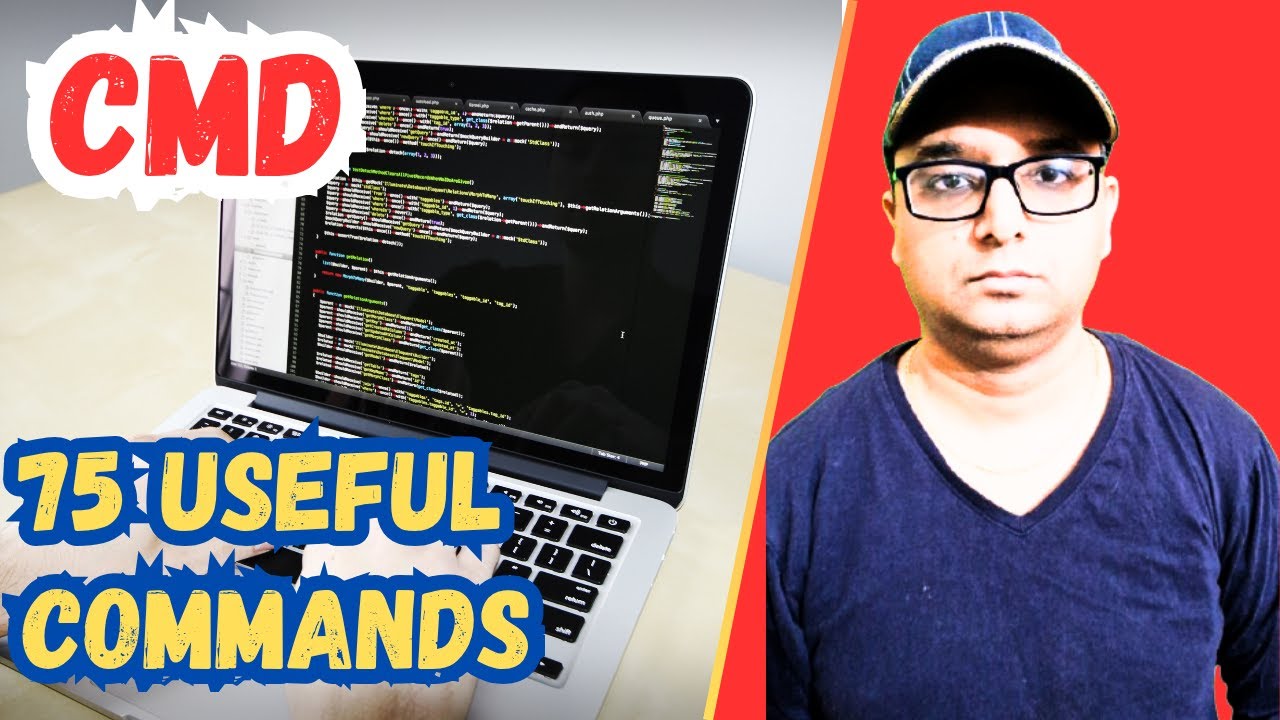 75 Useful and Must Have Command Prompt or CMD Commands | In Hindi - YouTube