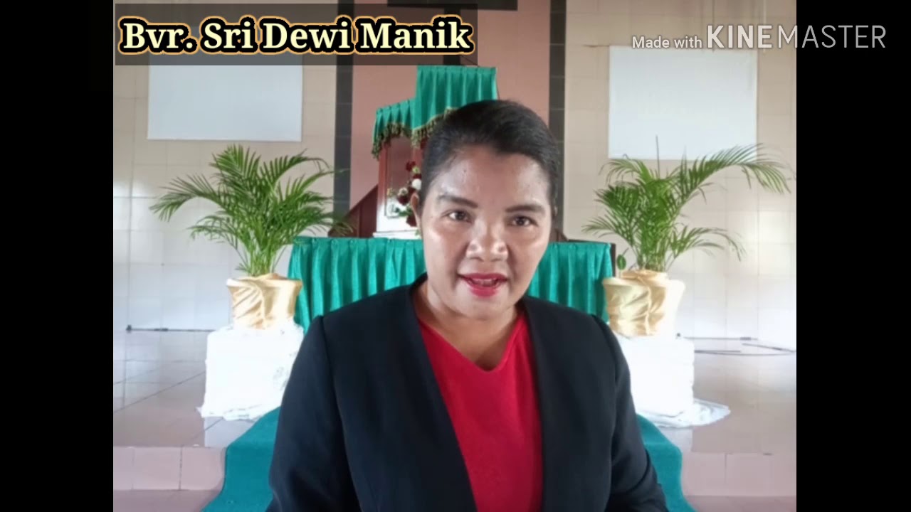 Renungan pagi 13 Juni 2020. Bvr. Sri Dewi Manik - YouTube
