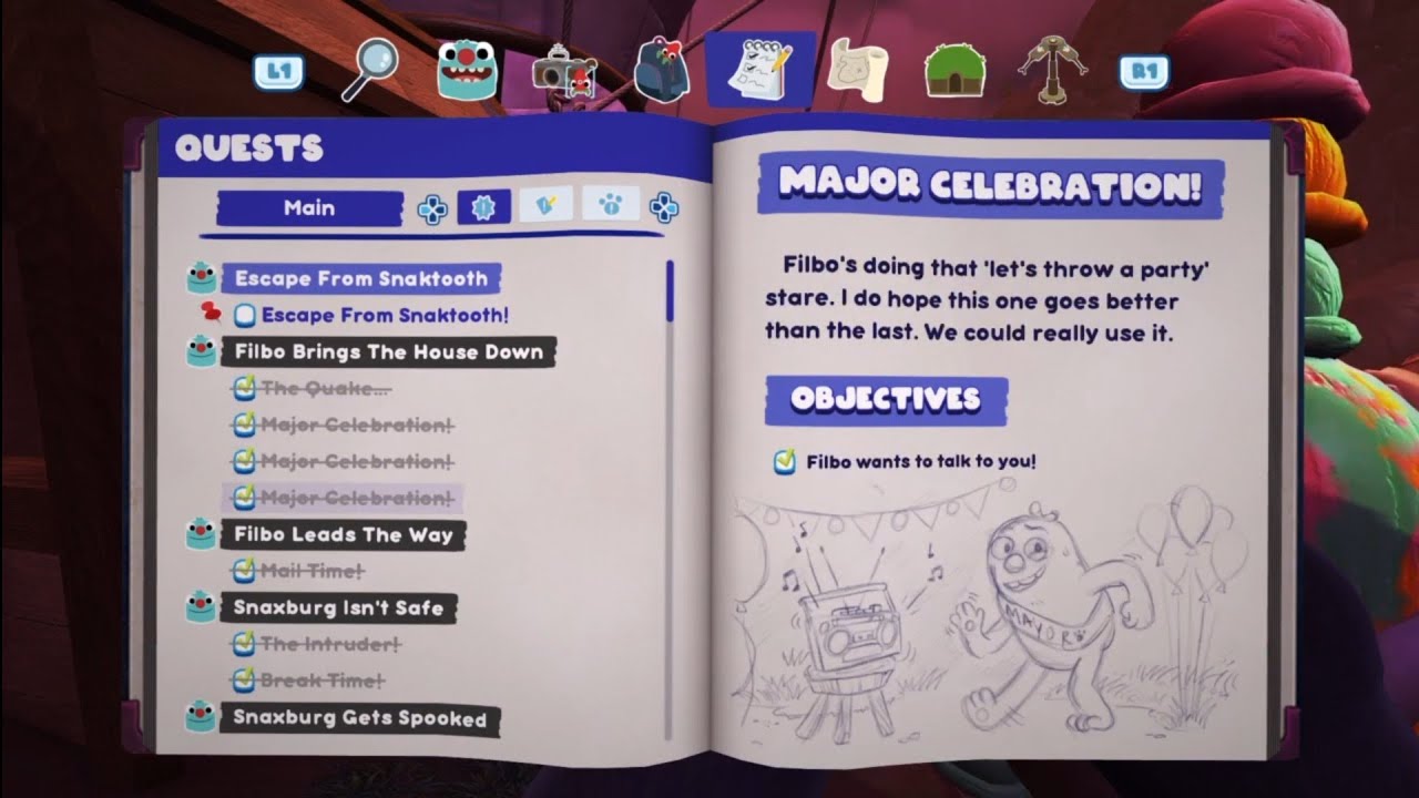 Bugsnax - Filbo Brings The House Down - Major Celebration! - YouTube