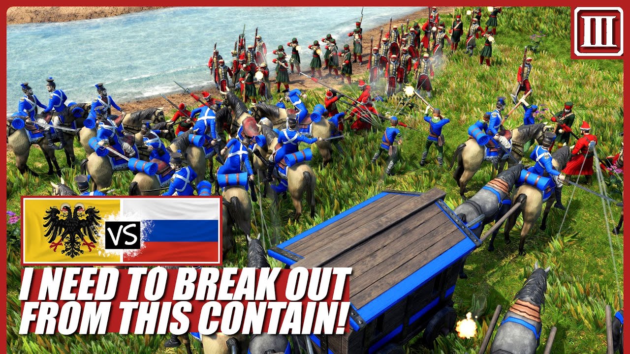 [AOE3] Every Unit Matters In This Intense Jailbreak - YouTube