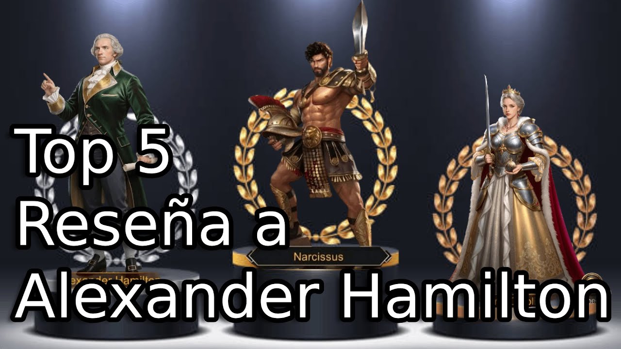 Evony ~ General Alexander Hamilton y Top Mejores Generales Terrestres ...