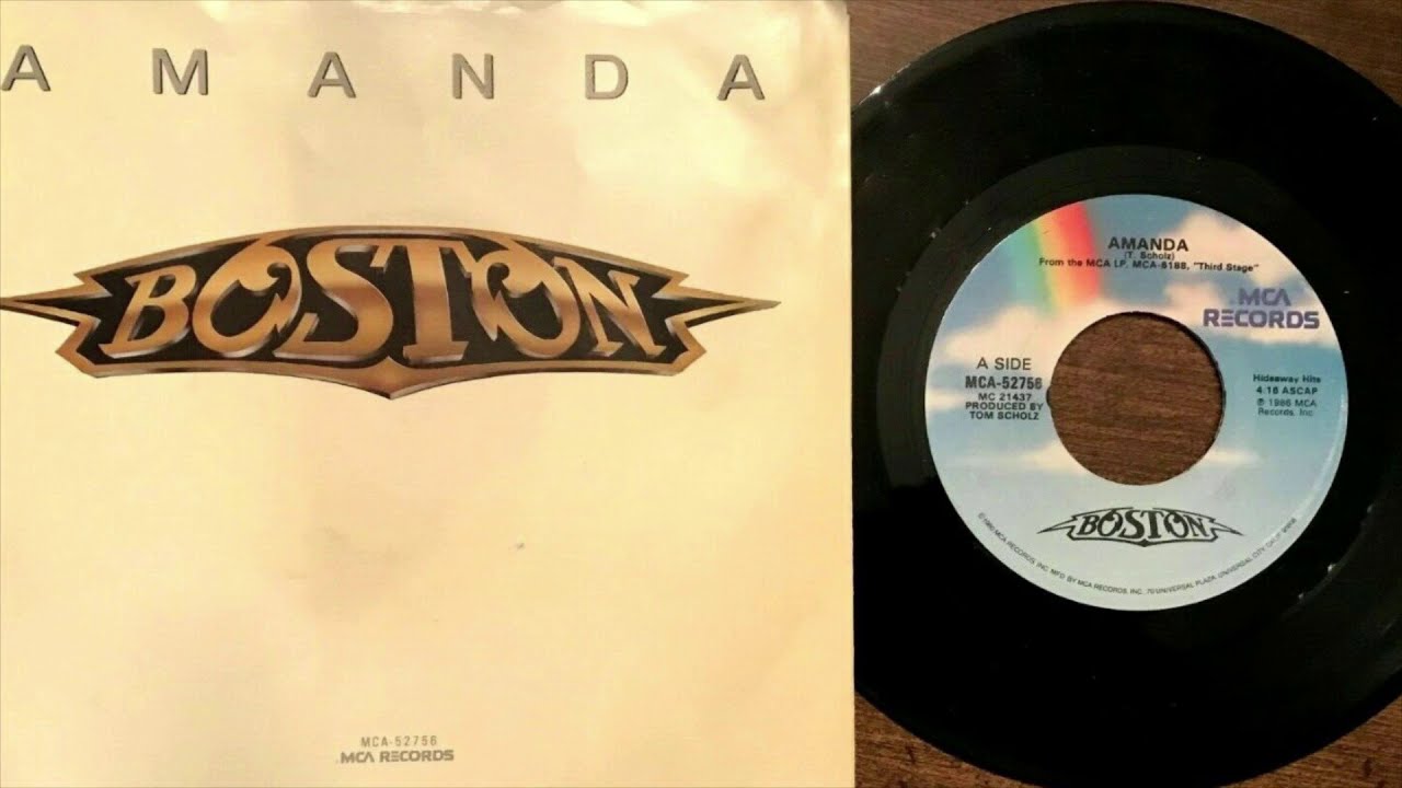 Leaked Version Of Boston's "Amanda" - 1984 - YouTube
