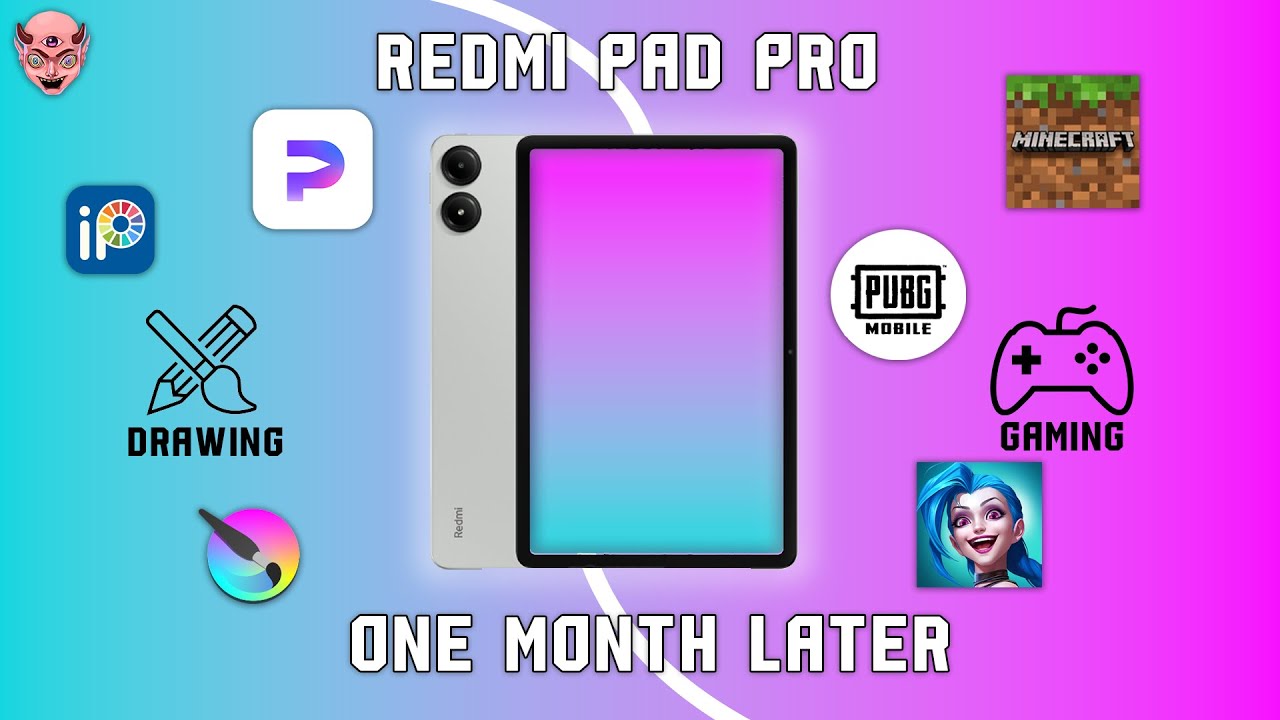 My 1 month experience with the Redmi Pad Pro as a Gamer/Digital_Artist ...