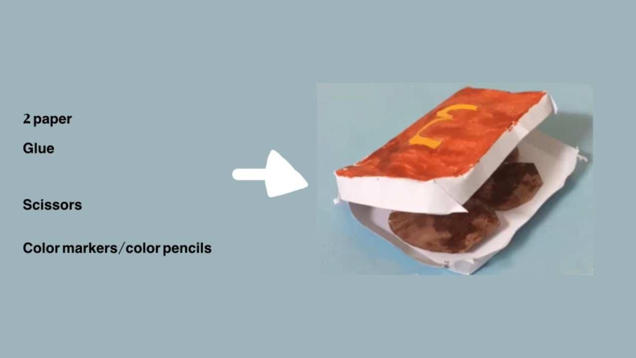 Making McDonald’s chicken nuggets out of paper 😋👌🏻 - YouTube